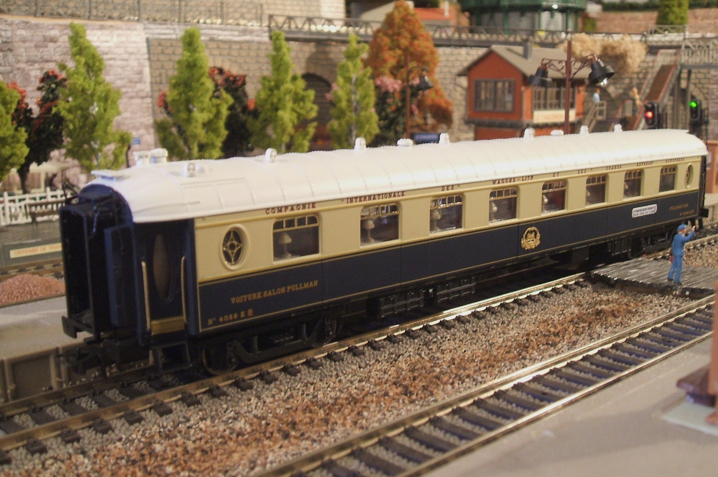 RIVAROSSI : VOITURE PULLMAN "SUD EXPRESS".